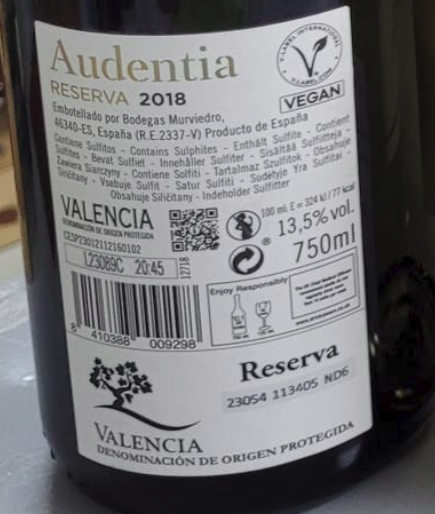 fa01 Audentia Reserva (Red)(箱頭優惠裝) – hkwineco.com 香酒谷