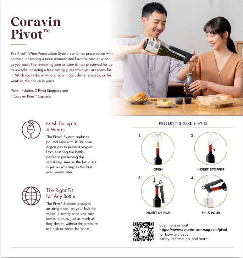 C109-111 Coravin Pivot™ – hkwineco.com 香酒谷